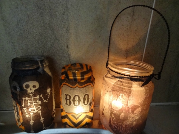 Halloween Napkin Luminaries Craftbits