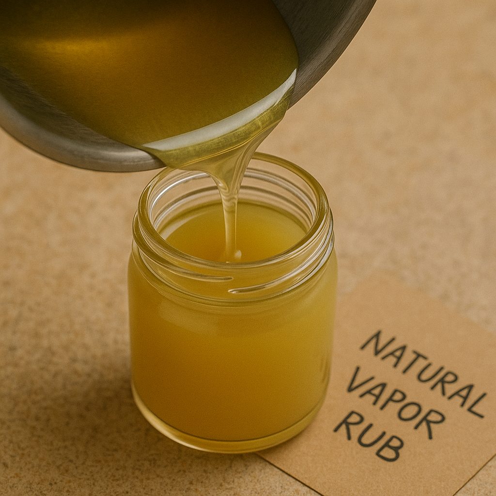 Breathe Easy: DIY Natural Vapor Rub (Vicks-Style) with Essential Oils ...