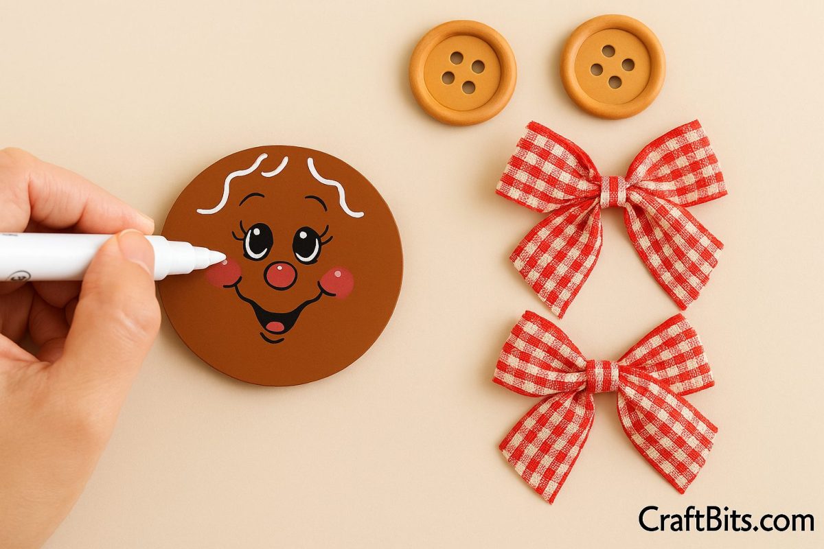 Christmas Gingerbread Face Wall Hanging — CraftBits.com